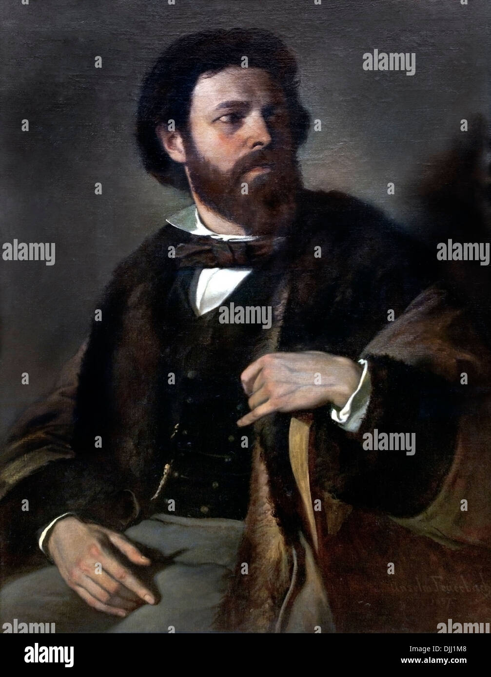 Julius Allgeyer 1857 Anselm Feuerbach 1829-1880 German Germany Stock ...