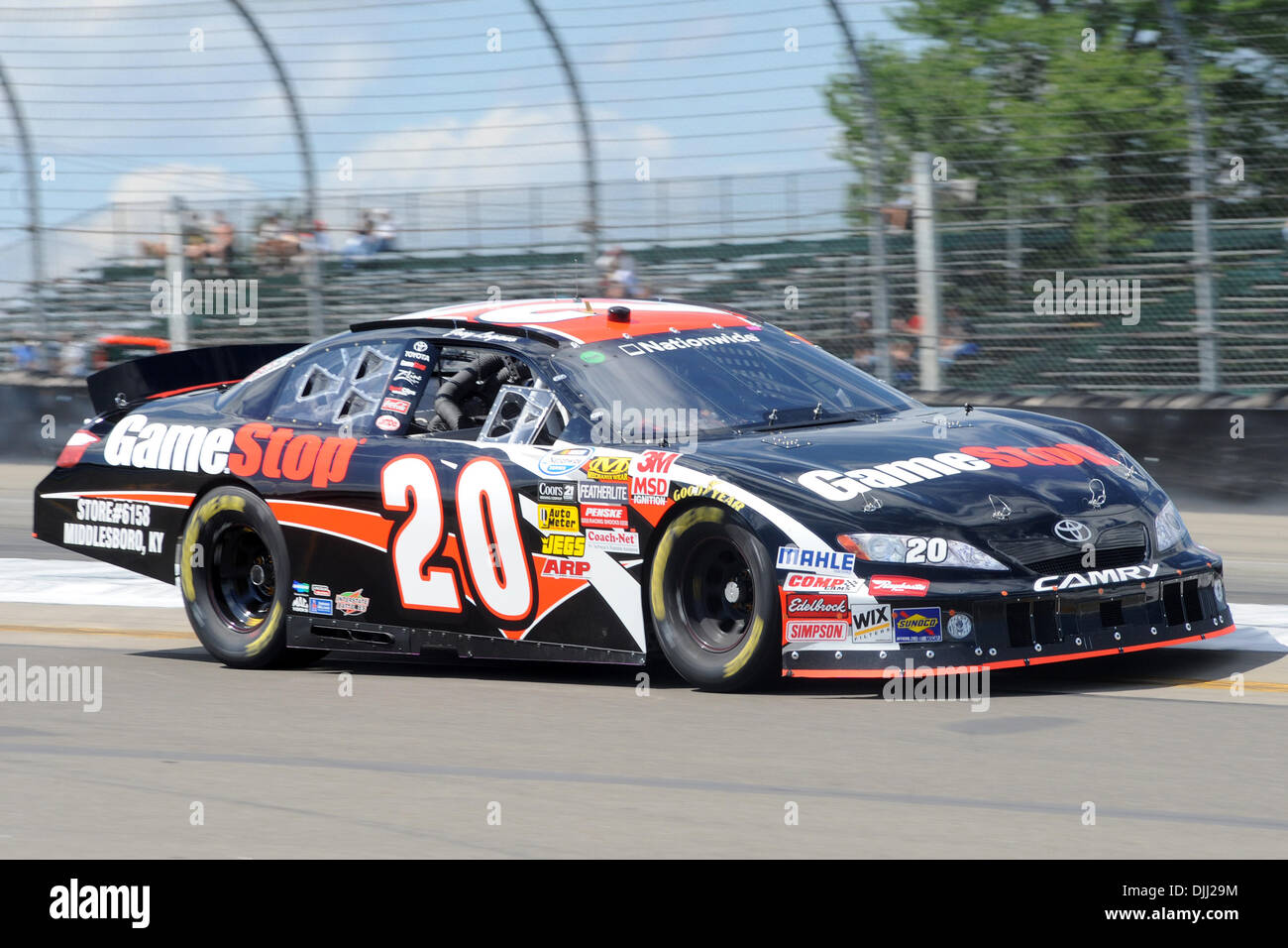 Joe gibbs gamestop toyota joey logano hi-res stock photography and ...