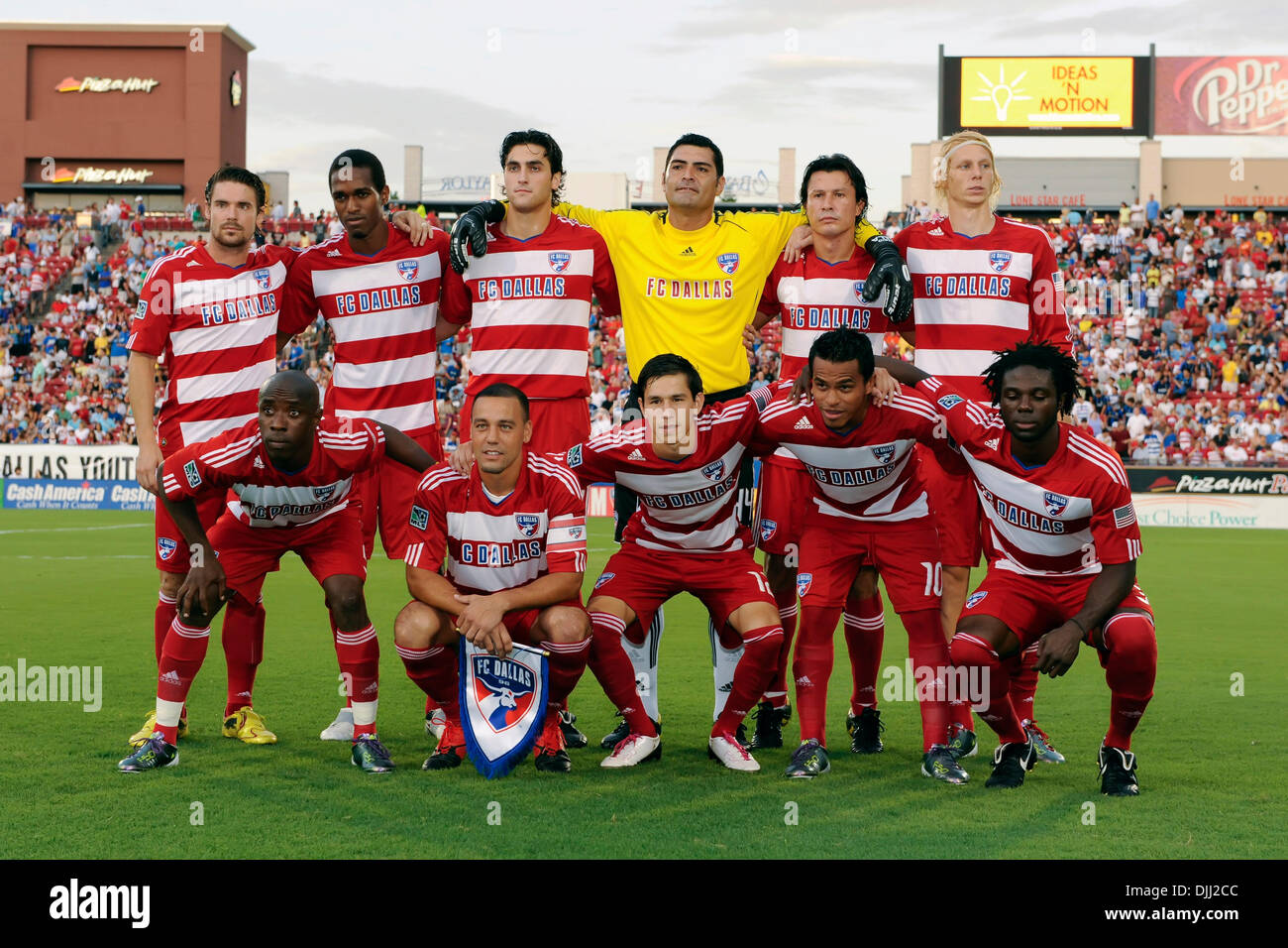 FC Dallas team photo proir as the UEFA Champions Inter Milan ties FC ...