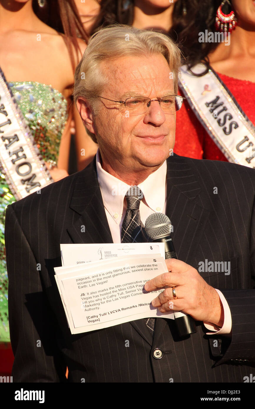 Jerry Springer 2012 Miss USA Official Welcome Event With Jerry Springer ...