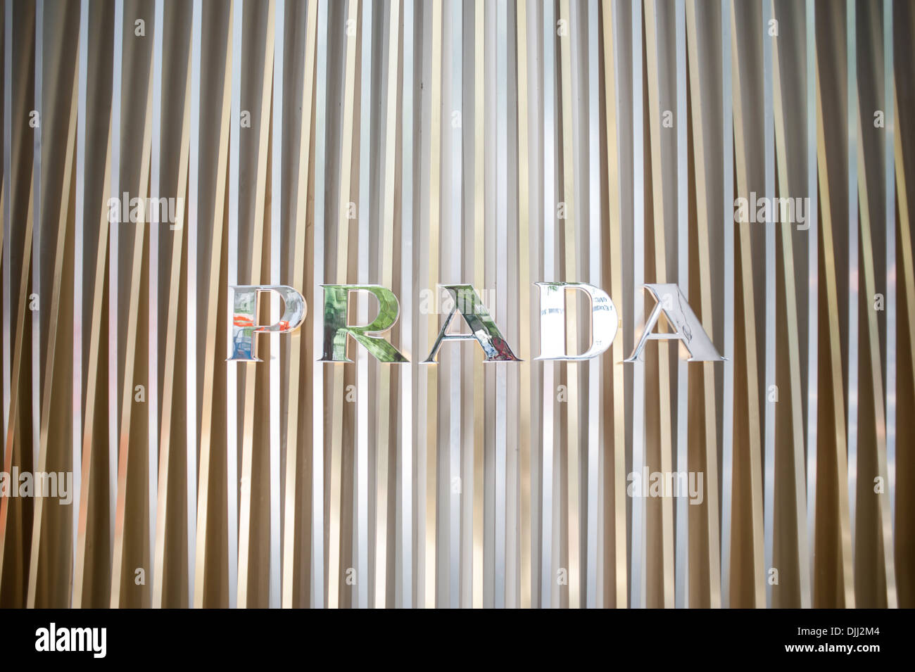 Prada logo sign hi-res stock photography and images - Alamy