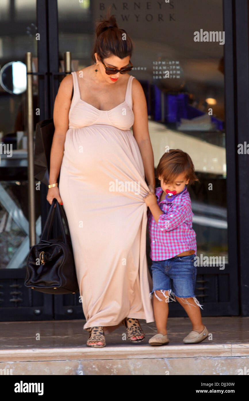 Mason disick kourtney hi-res stock photography and images - Alamy