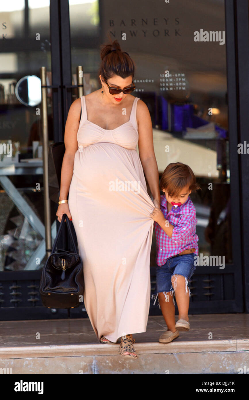 Mason disick kourtney hi-res stock photography and images - Alamy