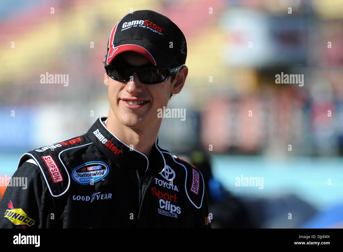 Joe gibbs racing gamestop toyota joey logano hi-res stock photography ...
