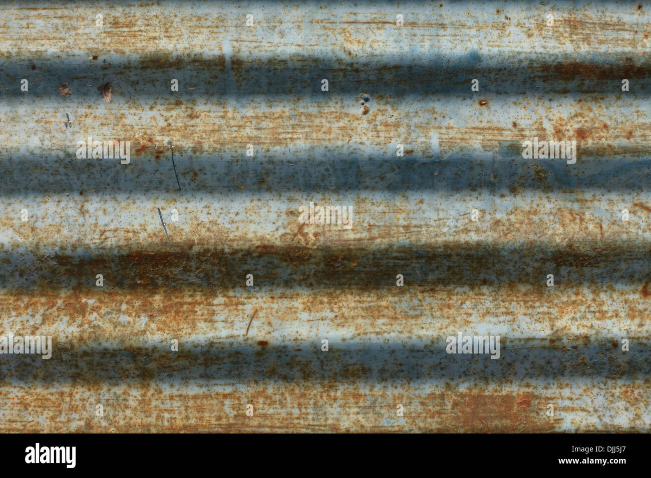Old, rusted corrugated metal texture with scratches Stock Photo - Alamy