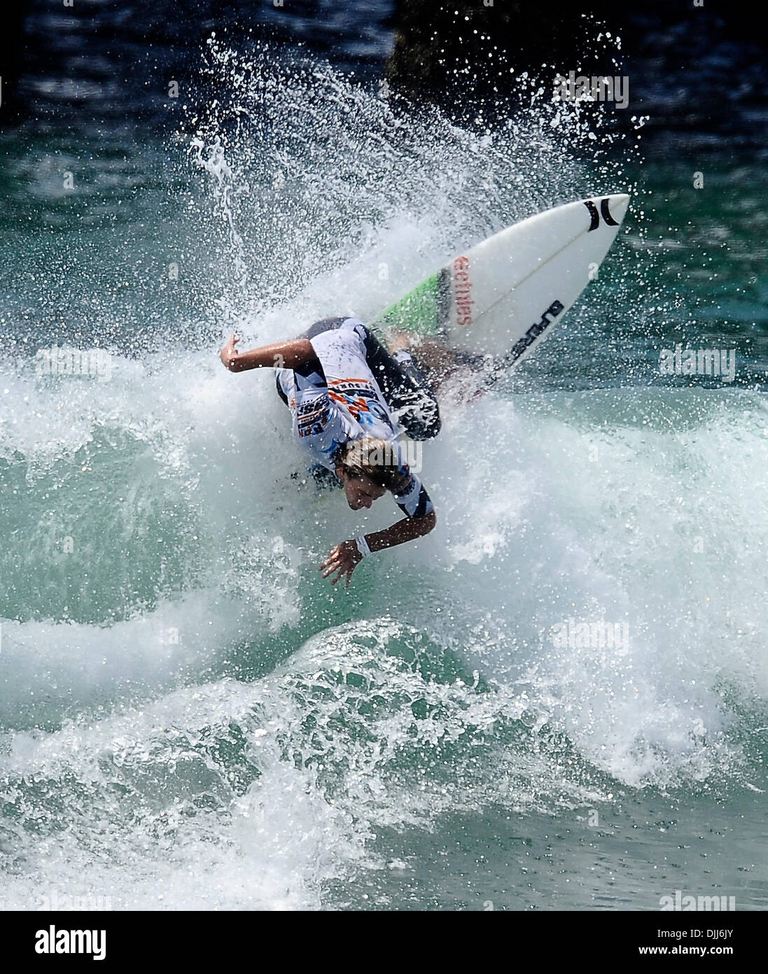 Aug 8,2010 - Huntington Beach California, USA. Local favorite Brett ...