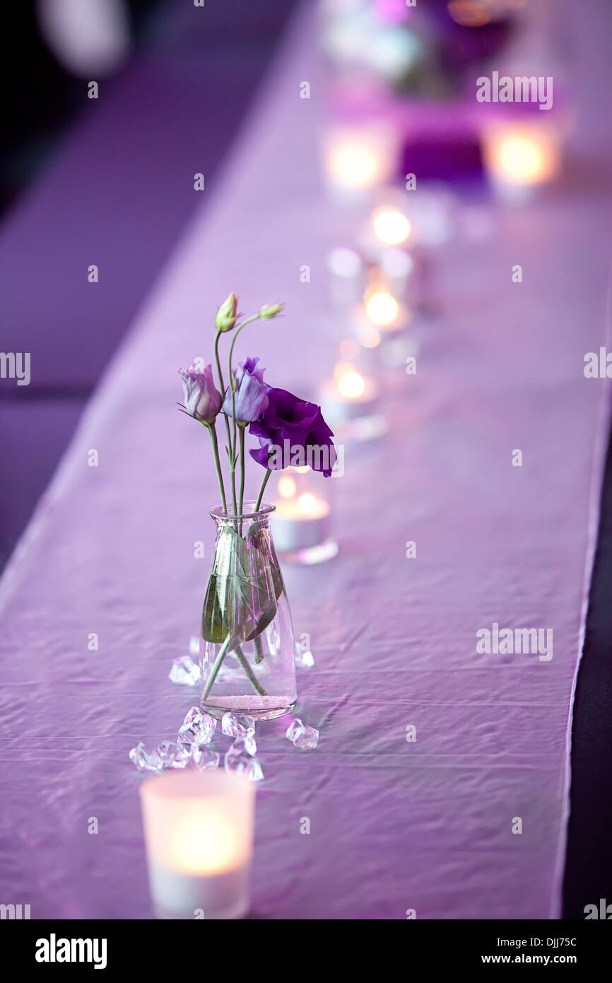 Beautiful top table layouts Stock Photo - Alamy