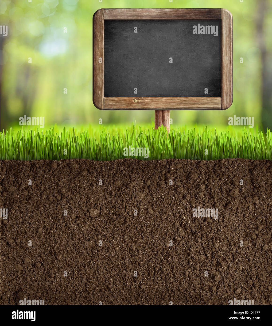 Garden warning sign hi-res stock photography and images - Alamy