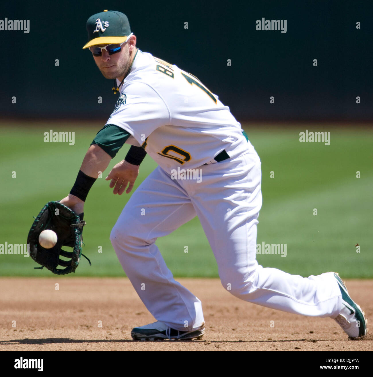 Aug. 08, 2010 - Oakland, California, U.S. - Oakland Athletics first ...