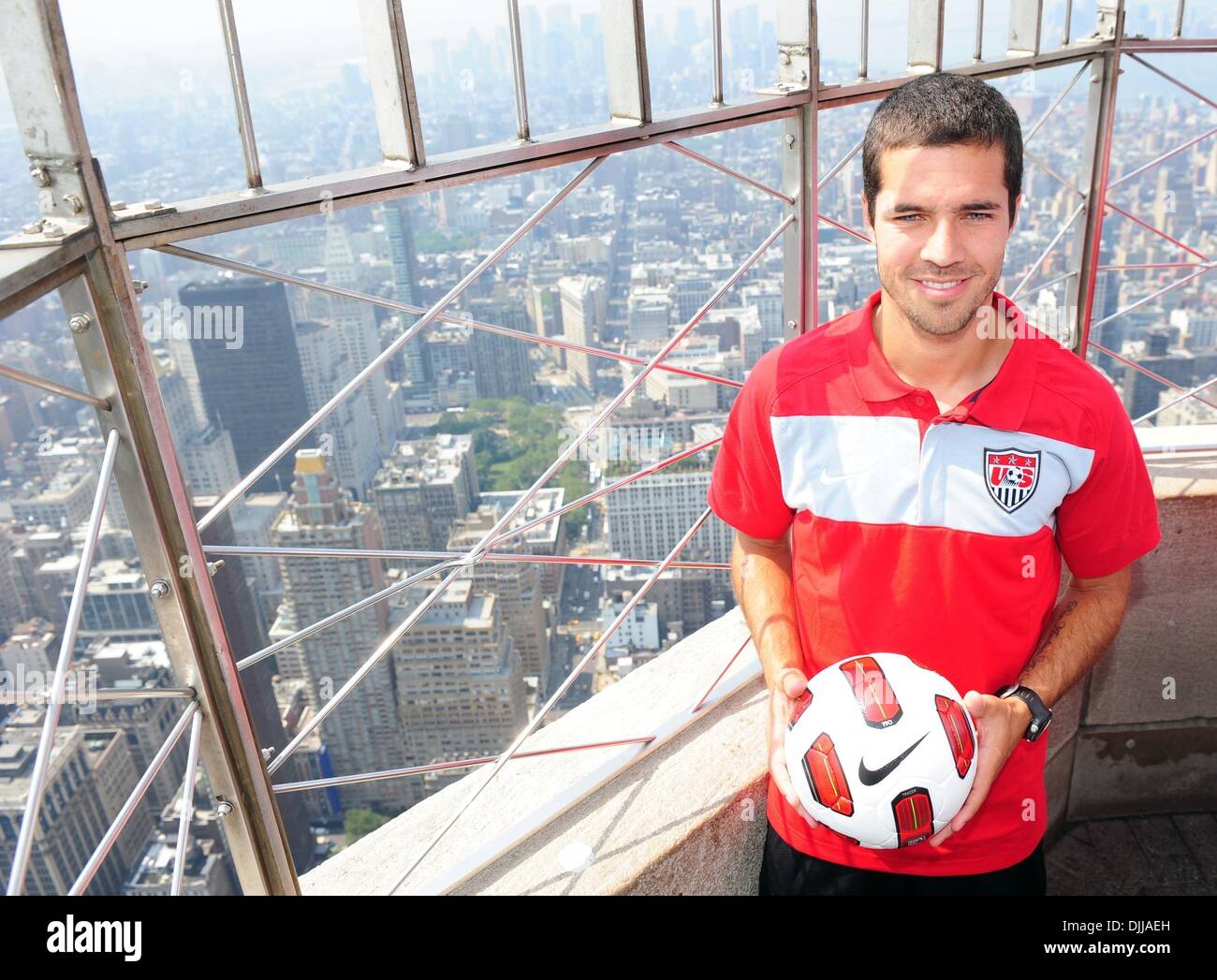 Aug. 09, 2010 - Manhattan, New York, U.S. - Midfielder BENNY FEILHABER ...