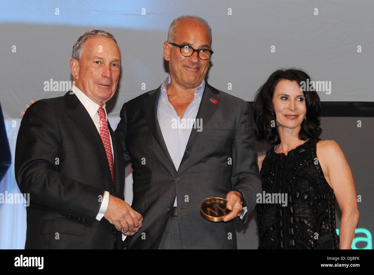 New York City Mayor Michael Bloomberg Jon Kamen and New York City Film ...