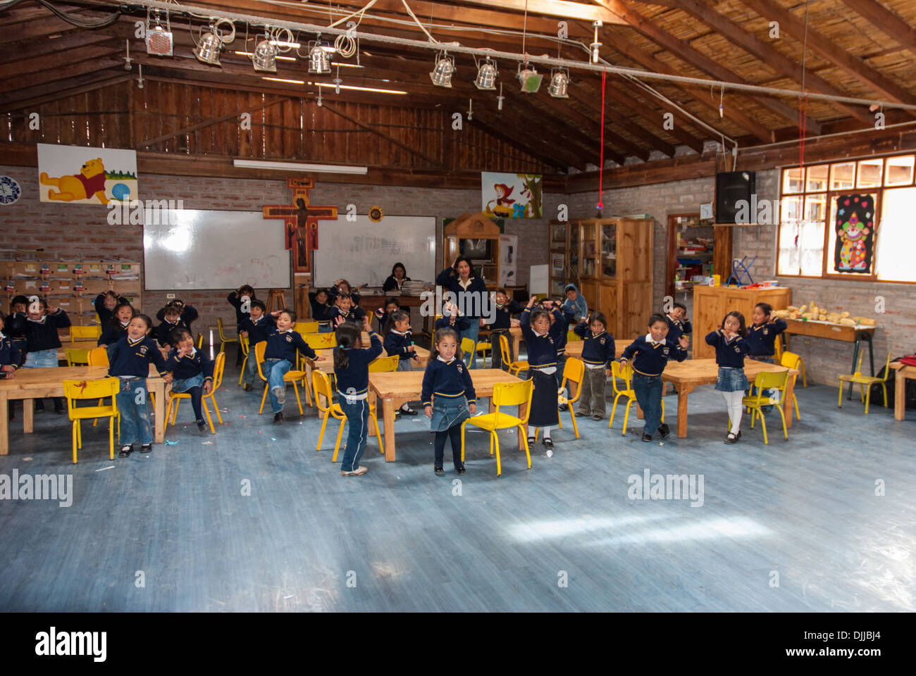 Ecuadorian Children at the Inti Sisa school in Guamote Stock Photo - Alamy
