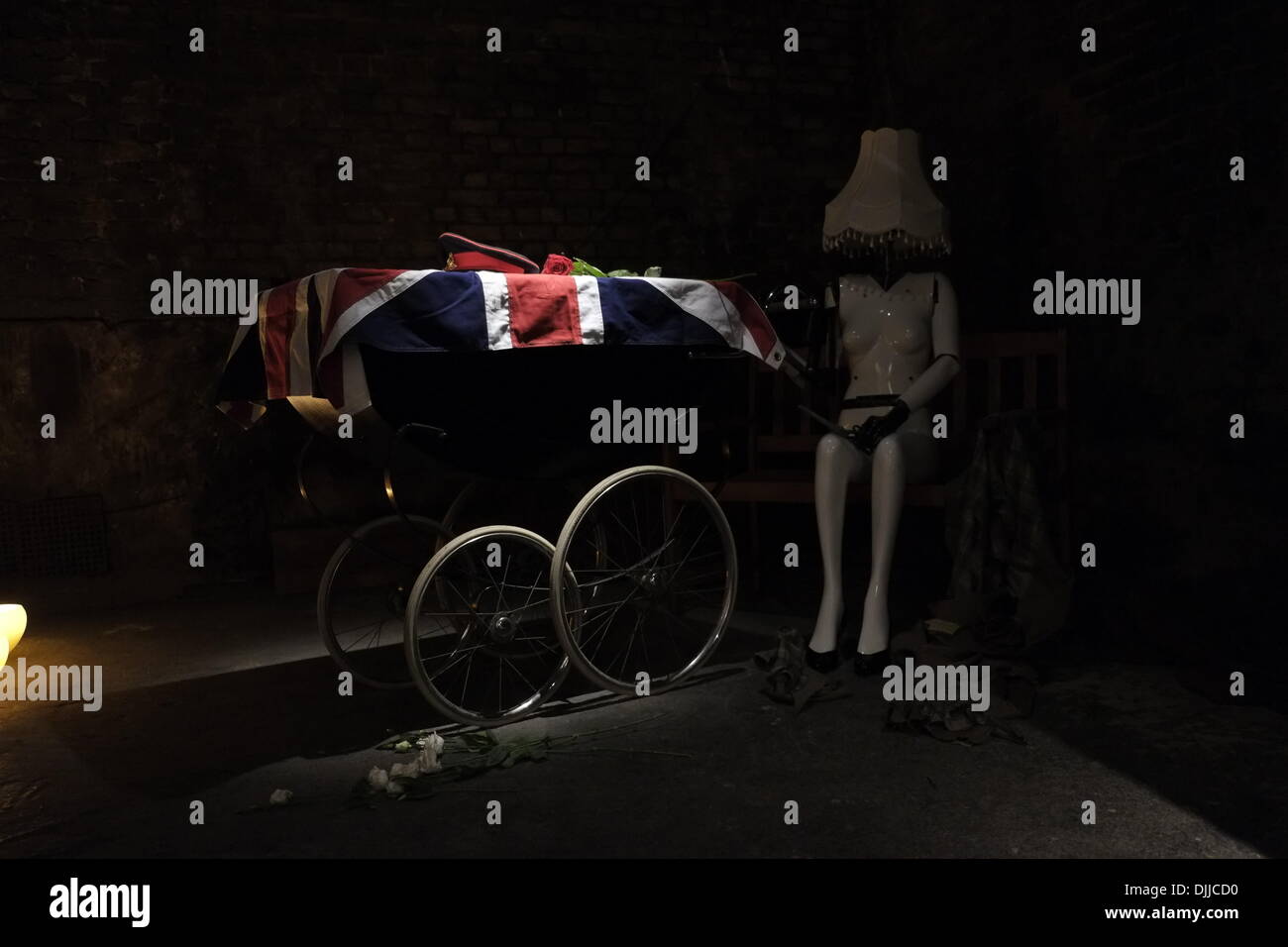 London, UK. 28th November 2013. Candice Tripp and Giles Walker's long ...