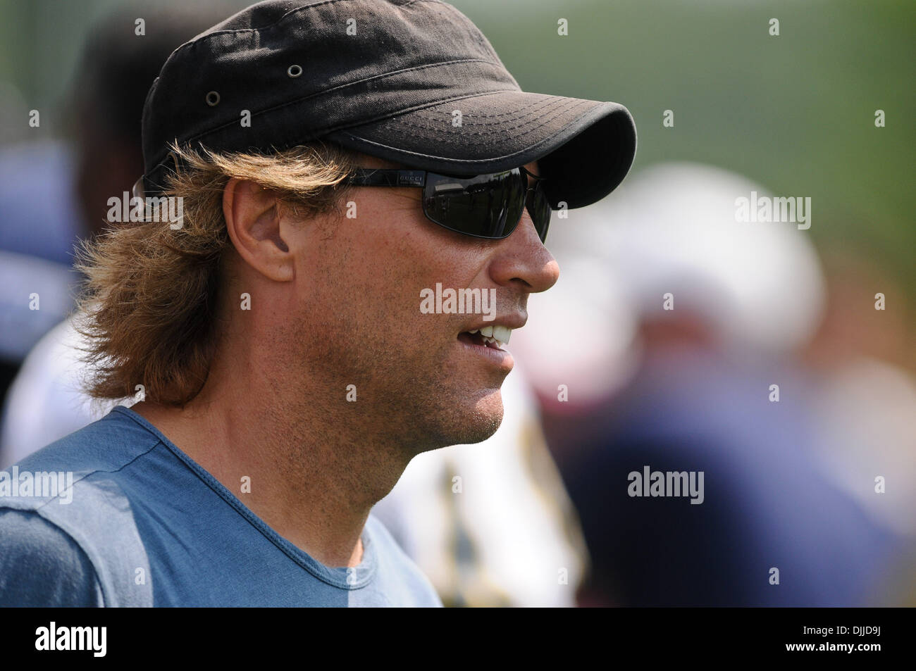 Aug. 10, 2010 - Foxborough, Massachusetts, U.S - Aug 10, 2010: JON BON ...