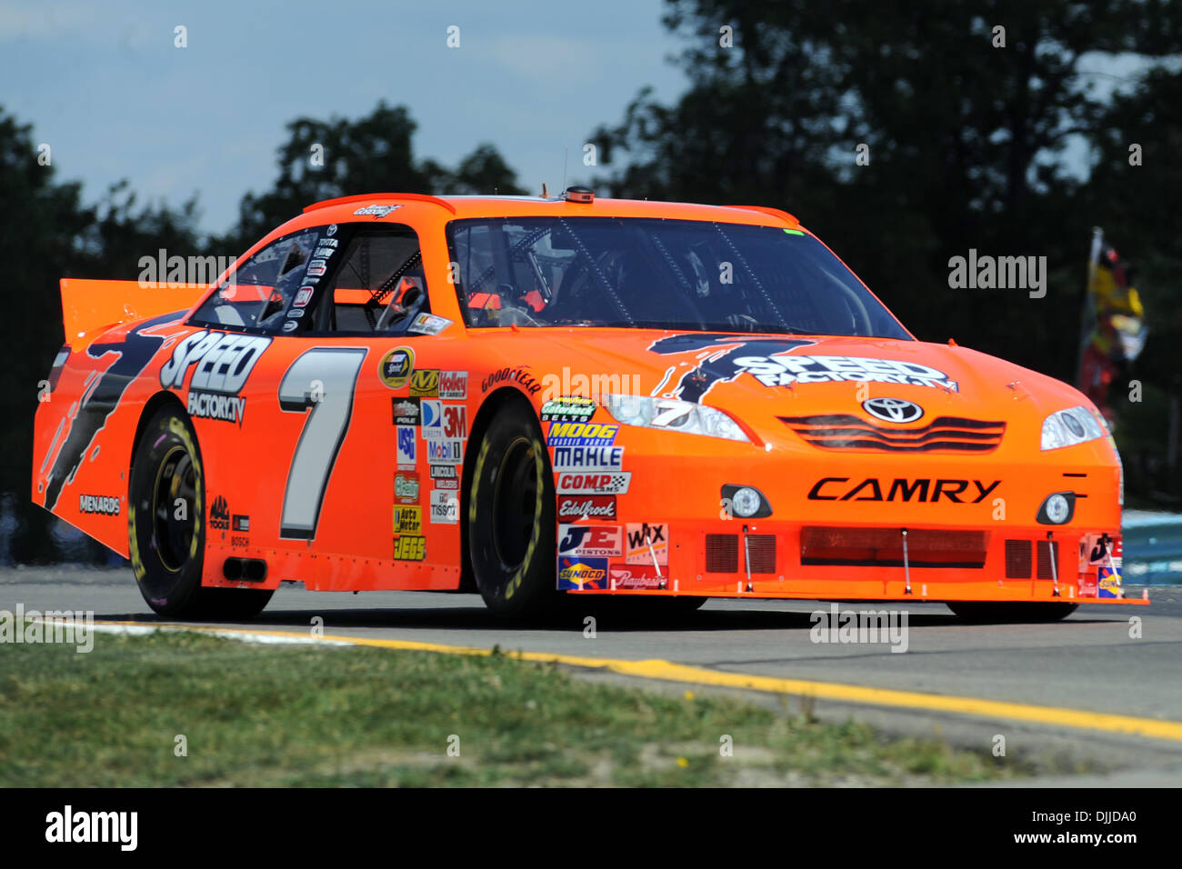 ROBBIE GORDON powers the SpeedFactory.TV Toyota out of the inner loop ...