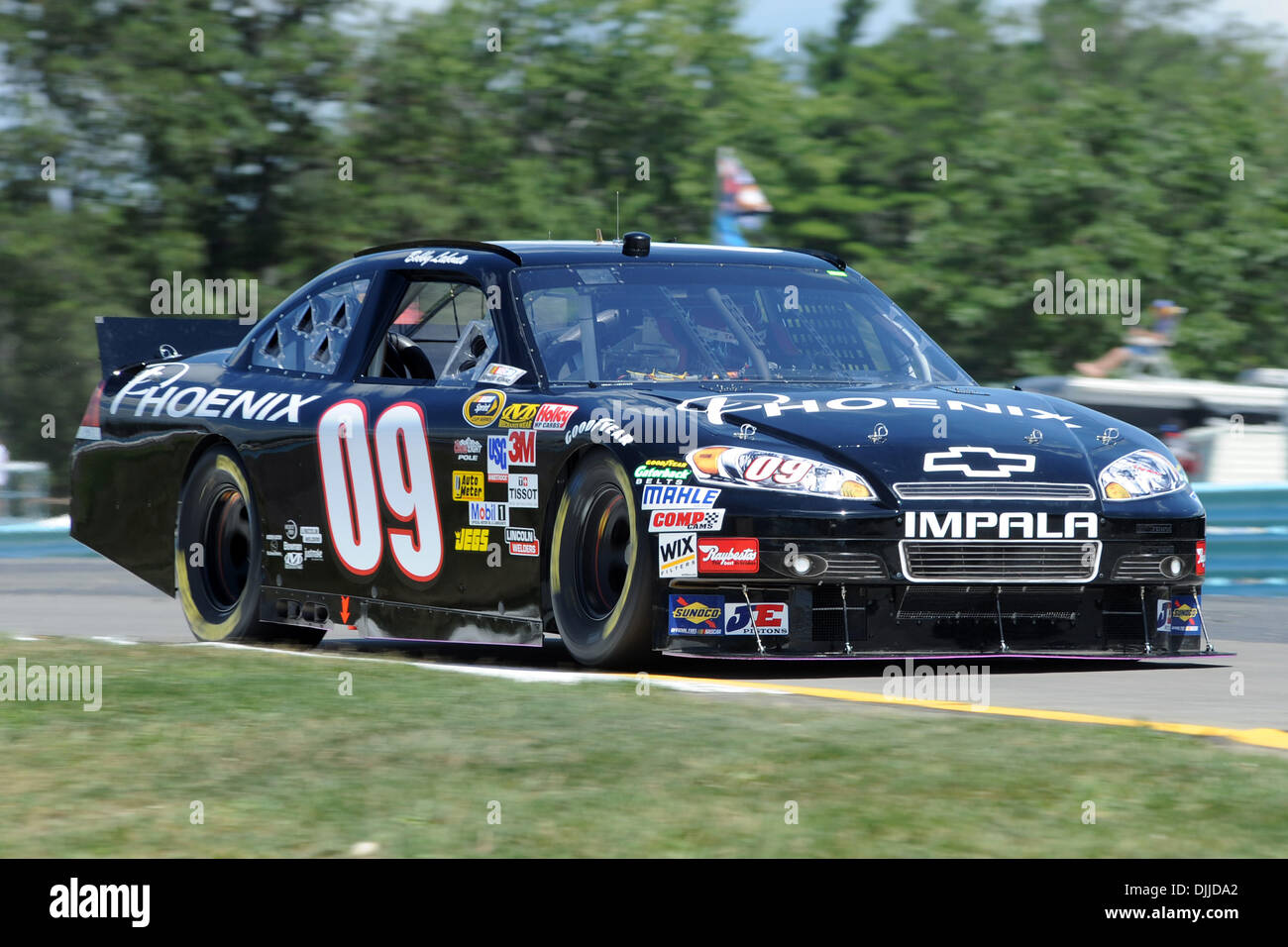 BOBBY LABONTE motors the Phoenix Construction Chevrolet through the ...