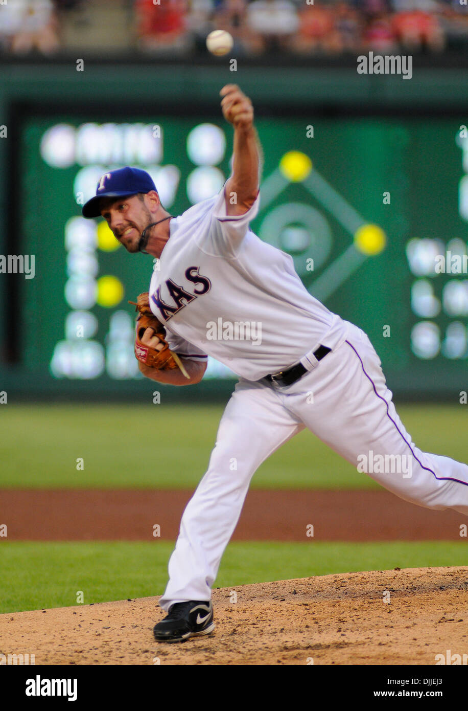 Texas rangers pitcher cliff lee hi-res stock photography and images - Alamy