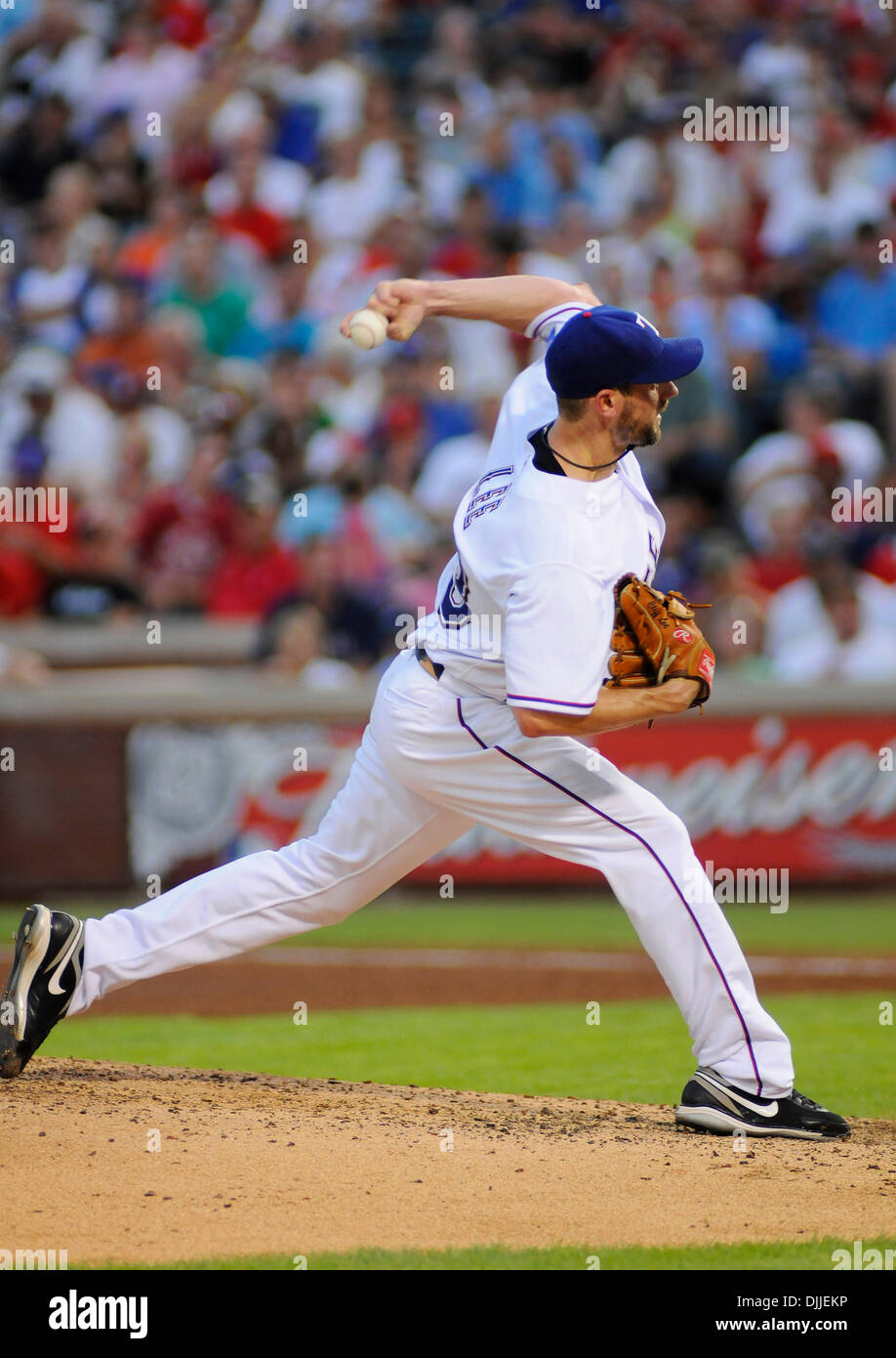 Aug. 11, 2010 - Arlington, Texas, USA - August 11, 2010. Rangers ...