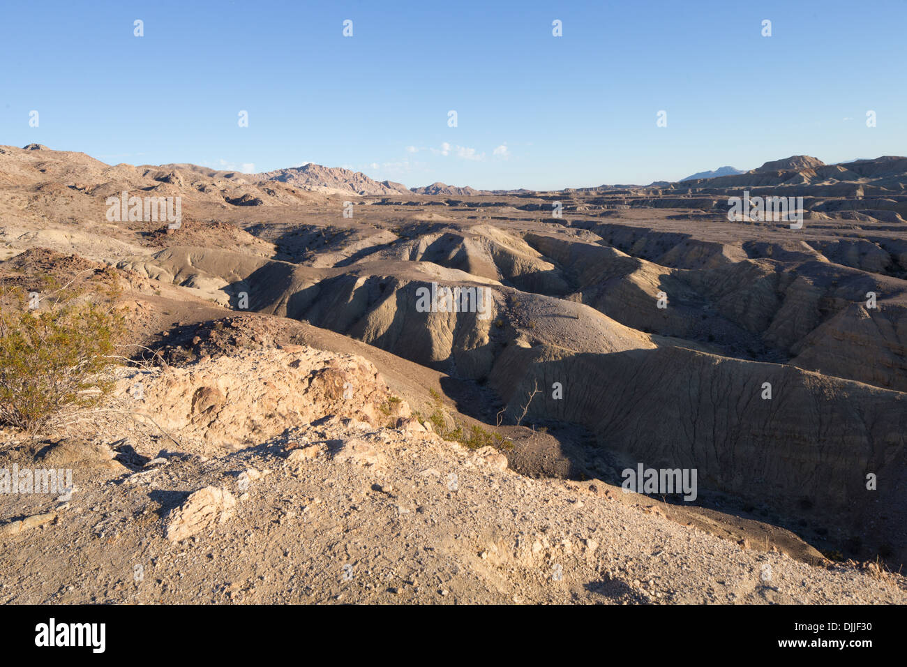 The Wind Caves area of Anza Borrego Desert State Park in San Diego ...