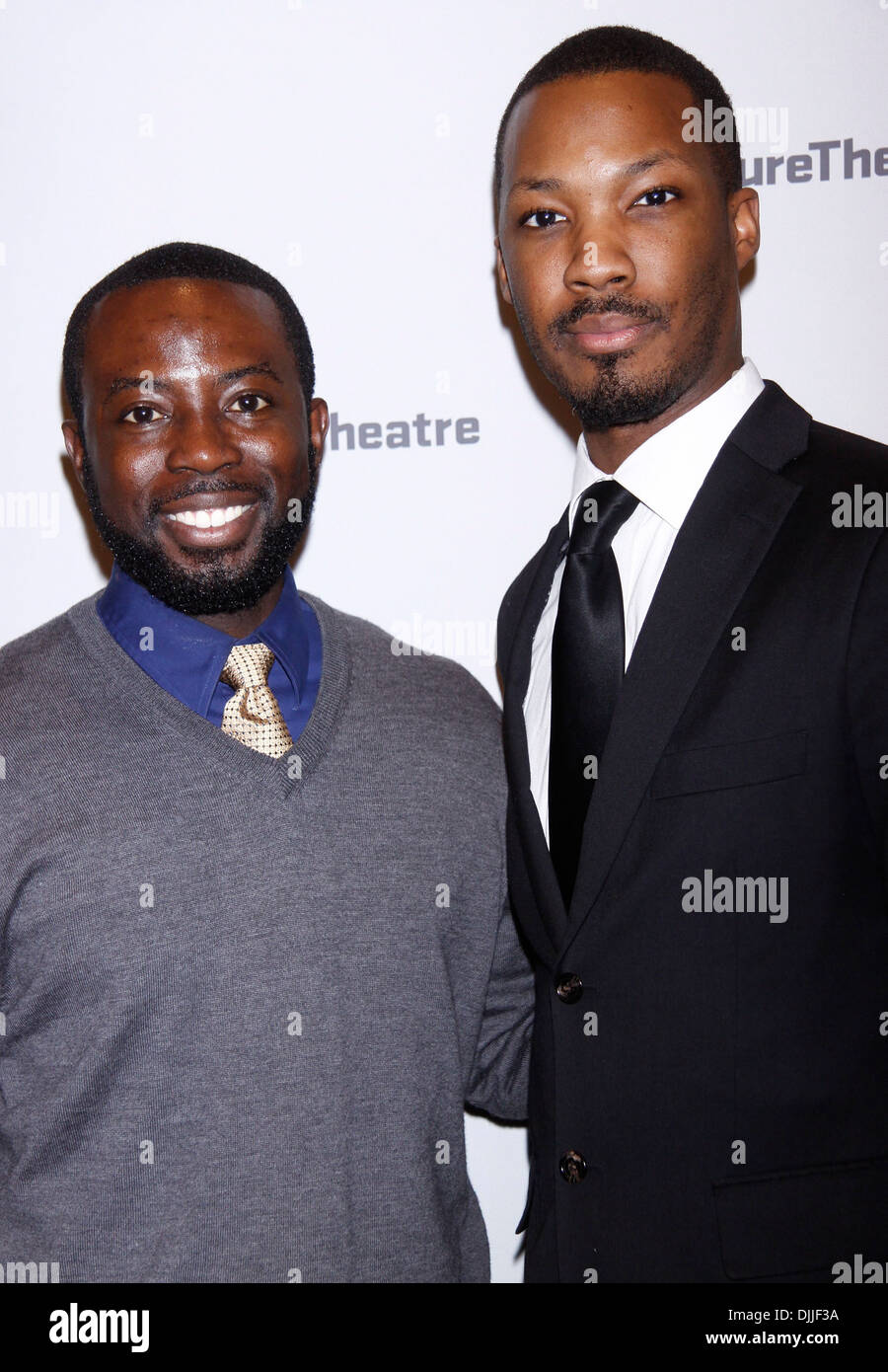 Charlie Hudson III and Corey Hawkins Opening night party for Off ...