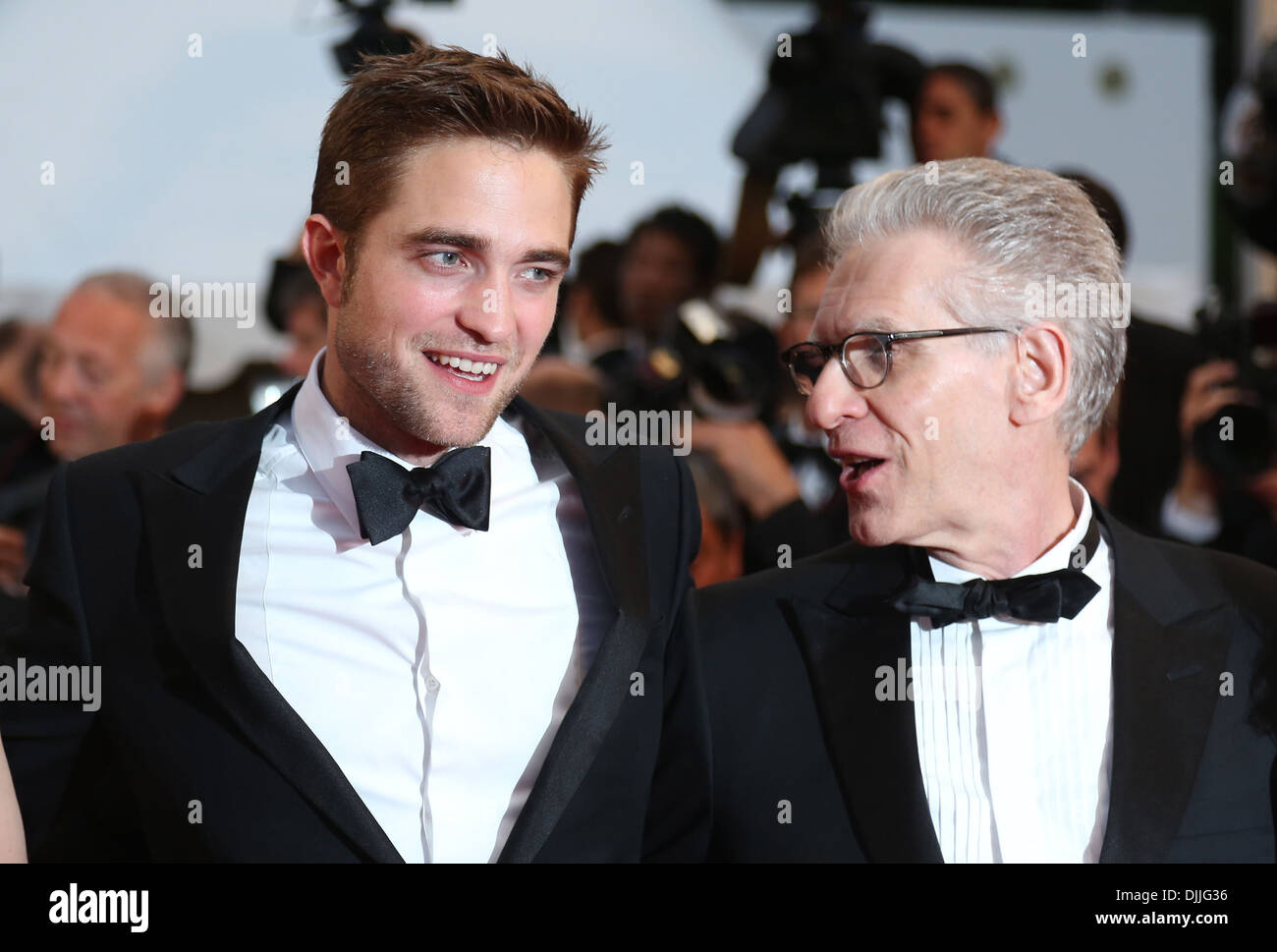 Robert Pattinson and David Cronenberg 'Cosmopolis' premiere during 65th ...