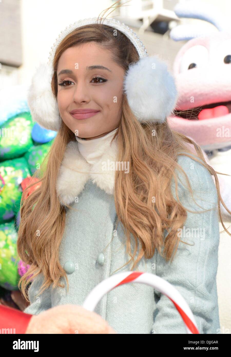 New York, NY, USA. 28th Nov, 2013. Ariana Grande in attendance for Macy ...