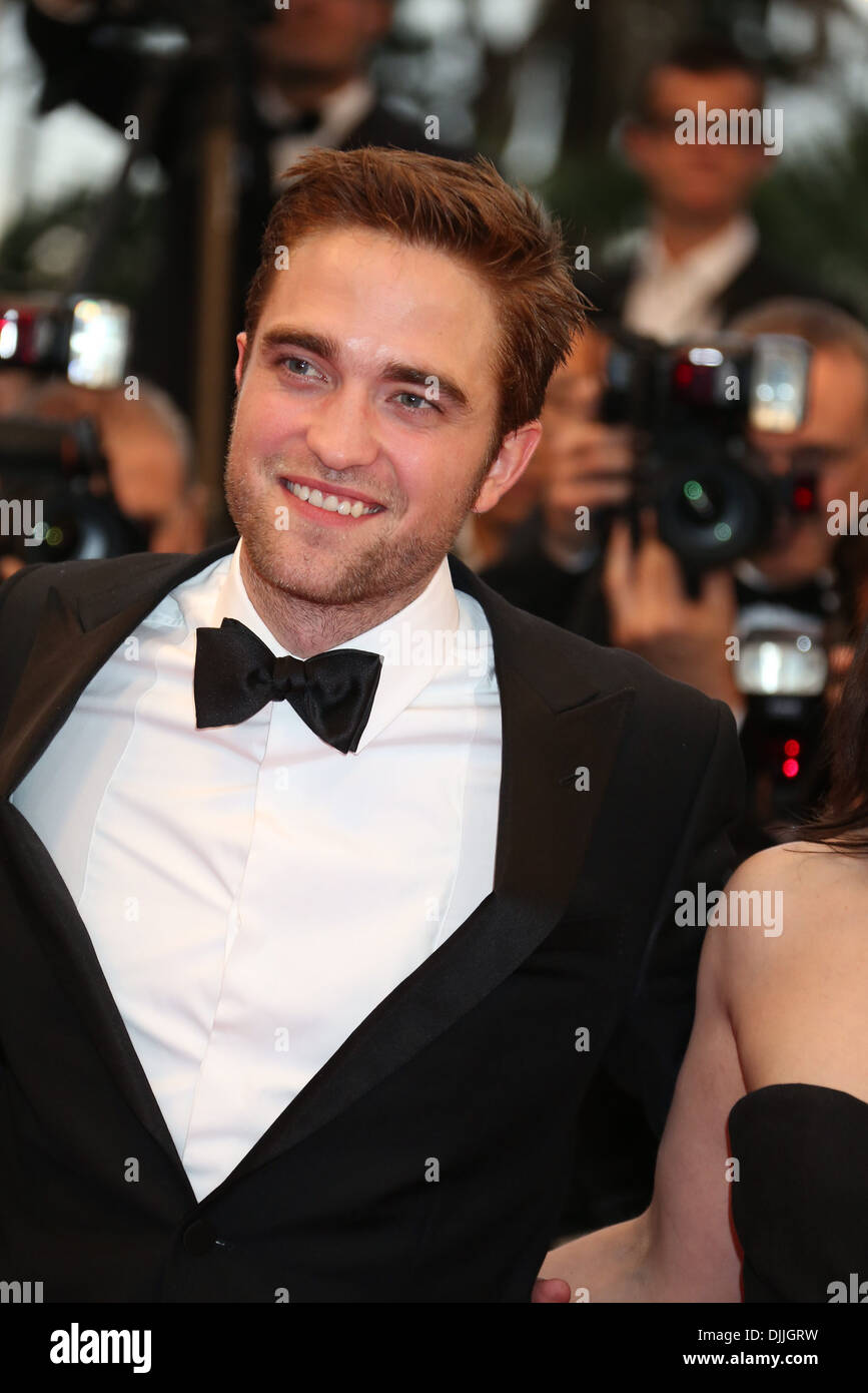 Actor Robert Pattonson arrives at premiere of "Cosmopolis" during 65th ...