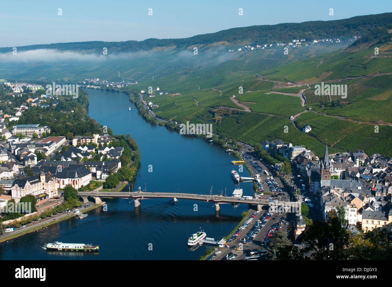 Bernkastel-Kues, A Wine Region In Mosel Valley; Rhineland-Palatinate ...