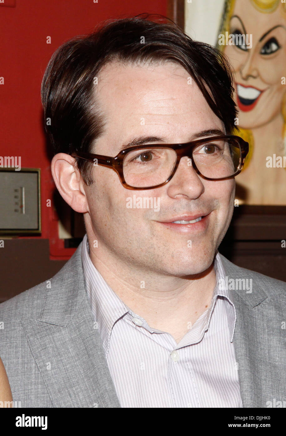 Matthew Broderick Sardi's Portrait Unveiling held at Sardi’s restaurant ...