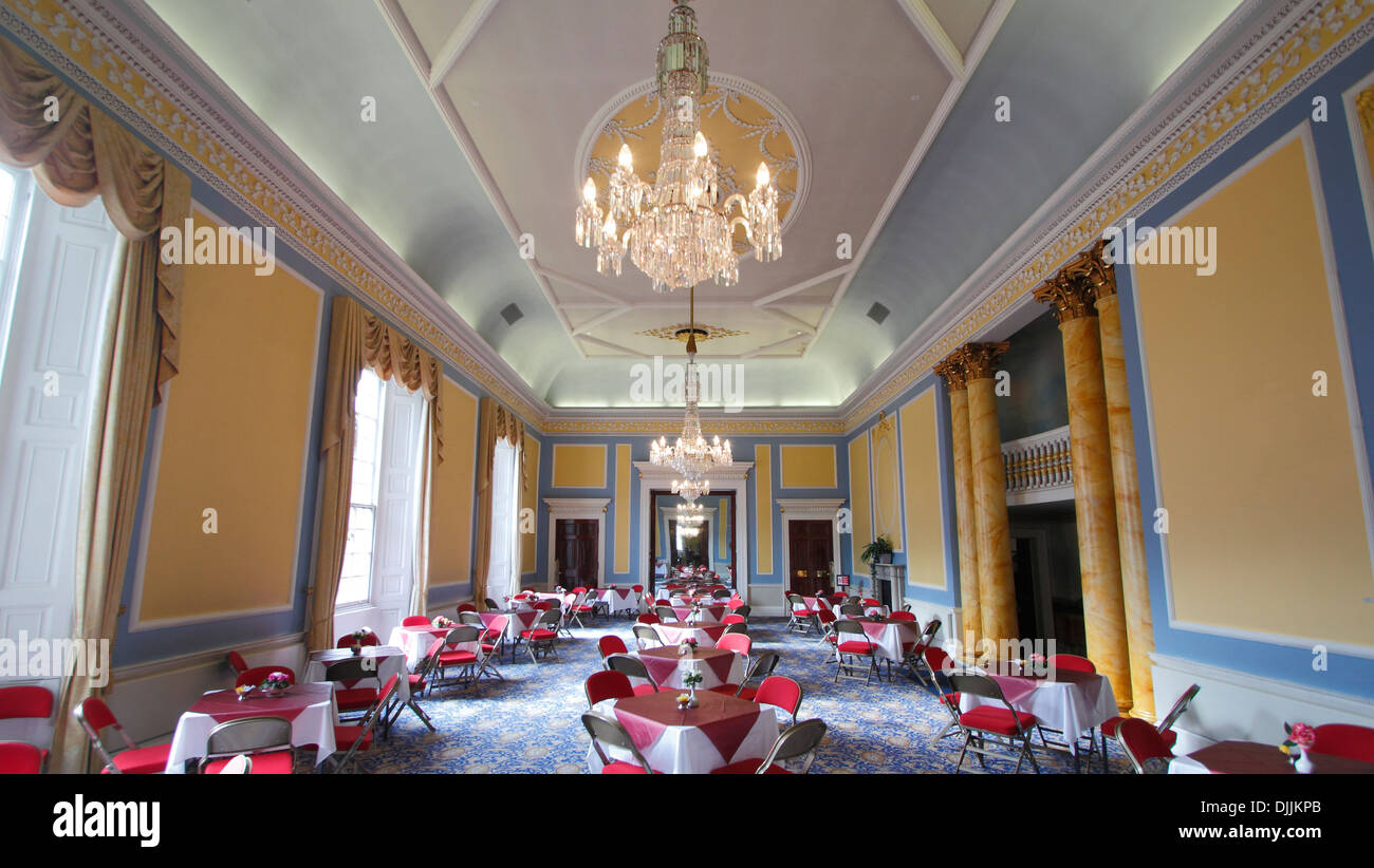 The Council Chamber inside Doncaster Mansion House, Doncaster, South ...