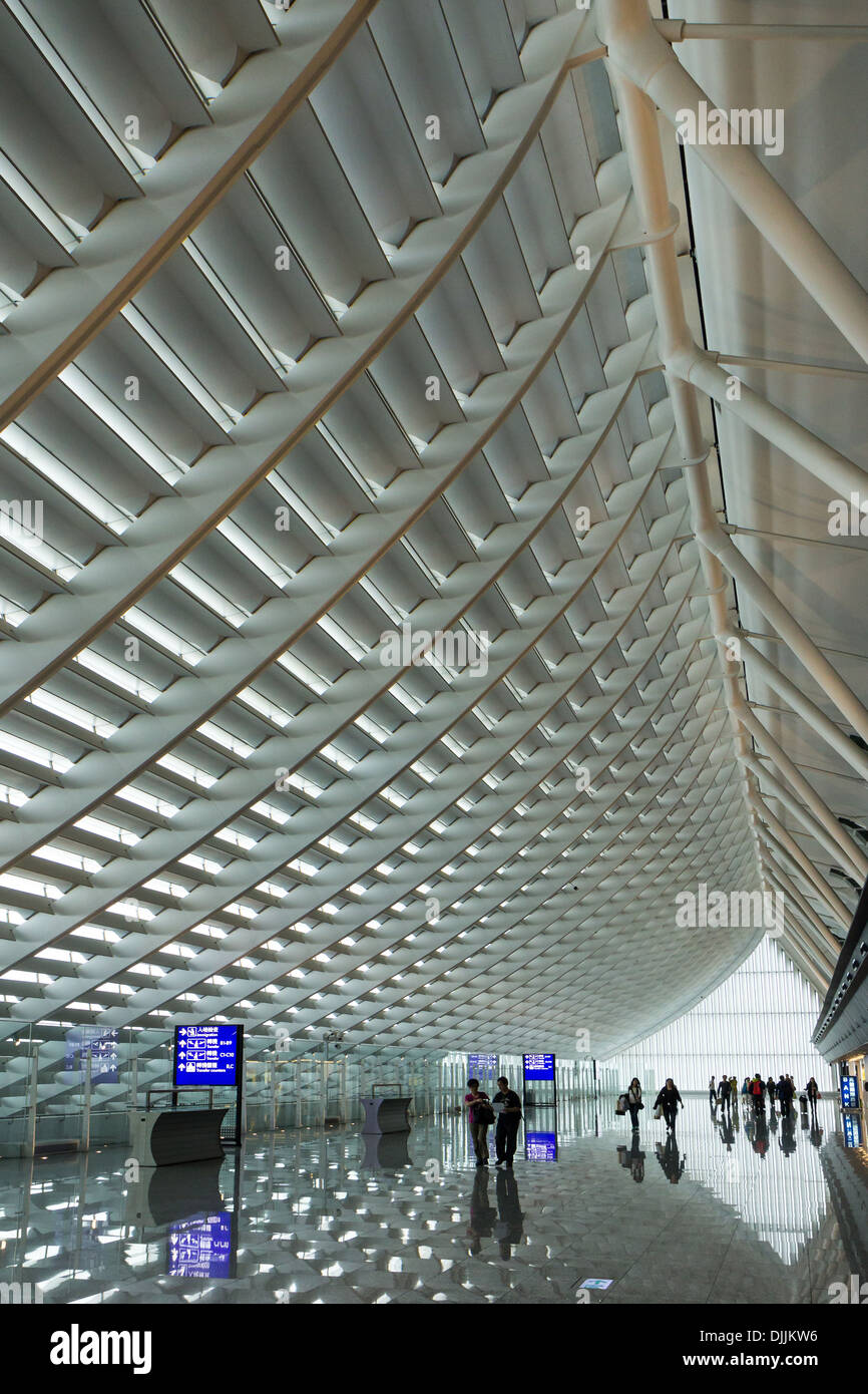 Inside the modern Taiwan Taoyuan International Airport Stock Photo - Alamy