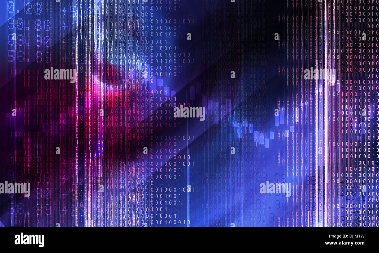 Binary Code - Stock Image Stock Photo - Alamy