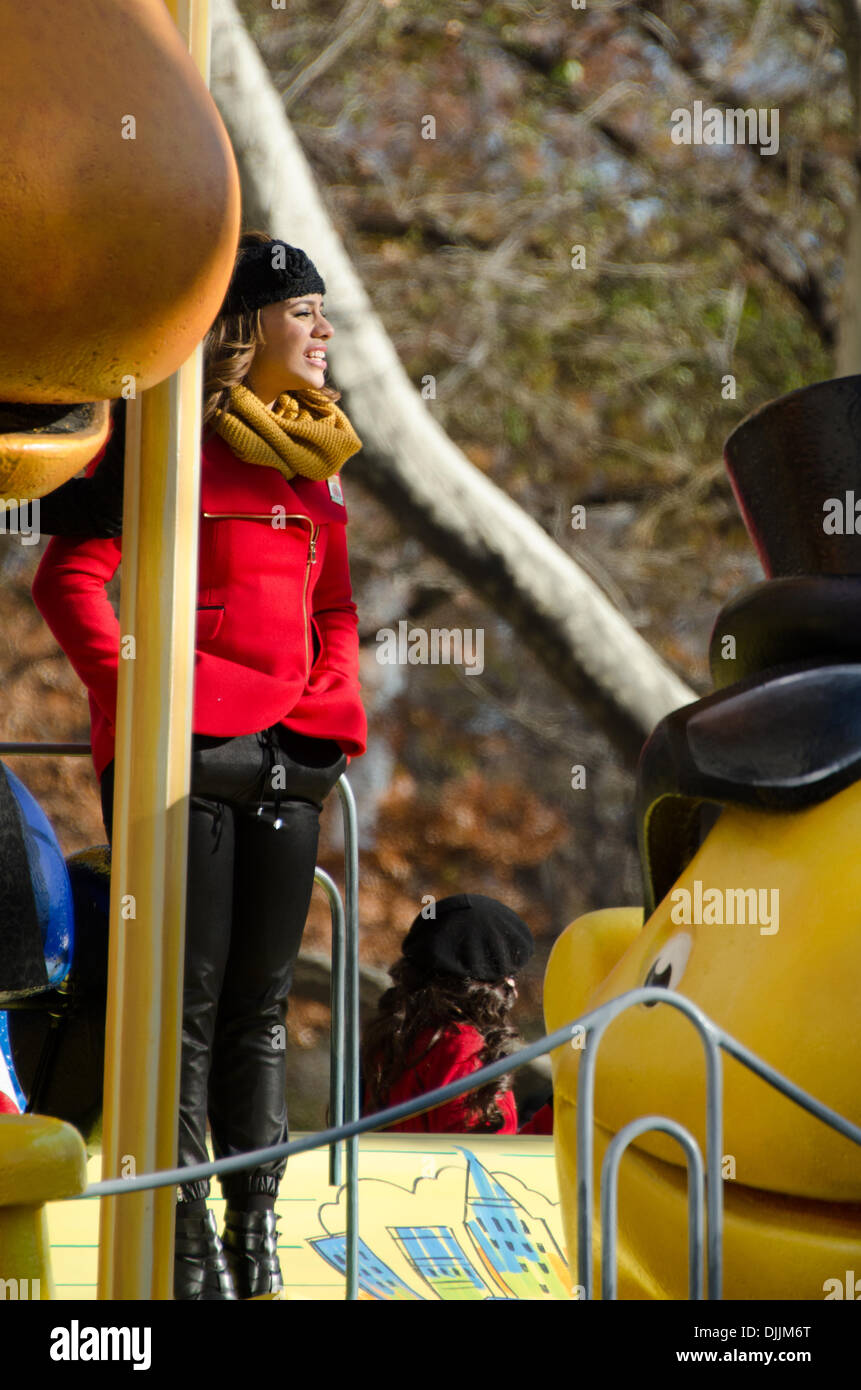 New York, USA. 28th November 2013. Fifth Harmony on the Pepperidge Farm ...