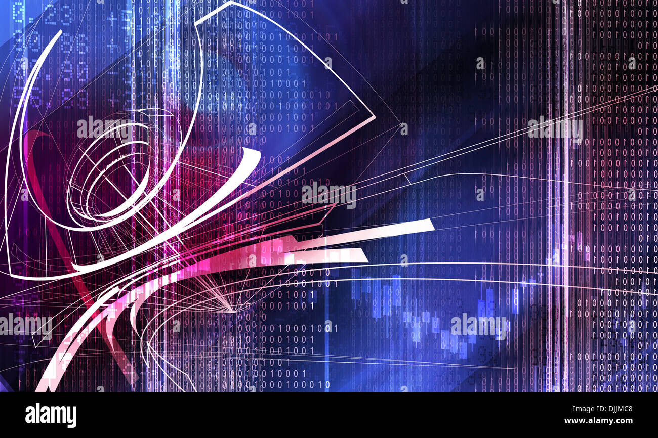 Binary Code - Abstract Stock Photo - Alamy