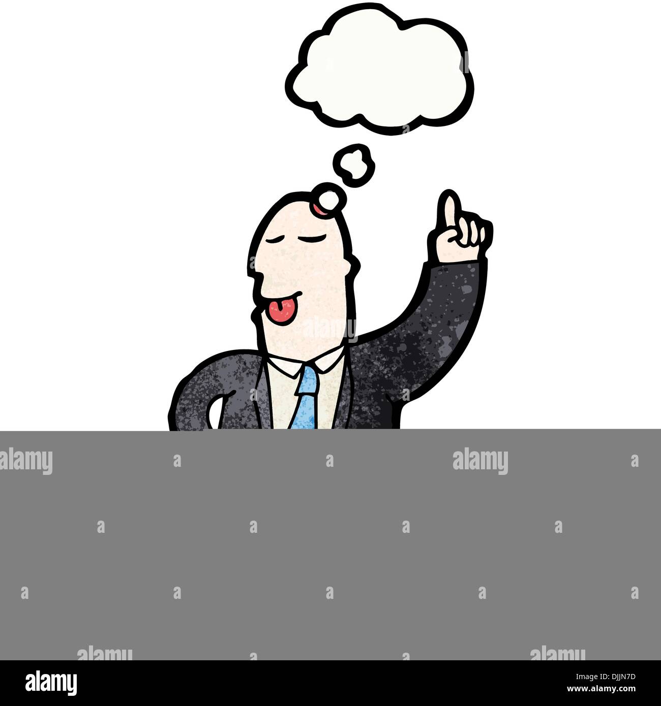 Retro cartoon with texture. Isolated on White Stock Vector Image & Art ...