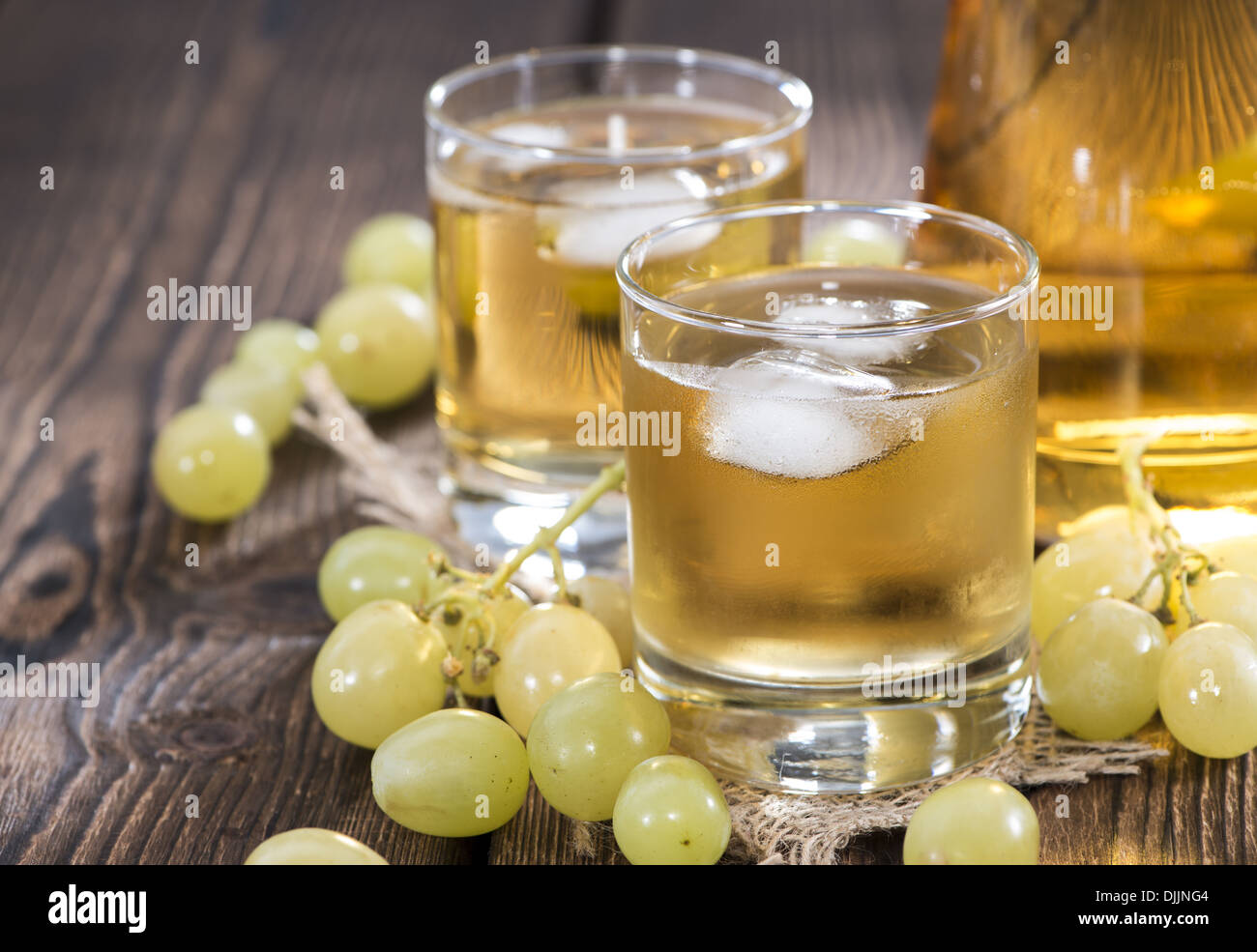Chilled Grape Juice in a glass Stock Photo - Alamy