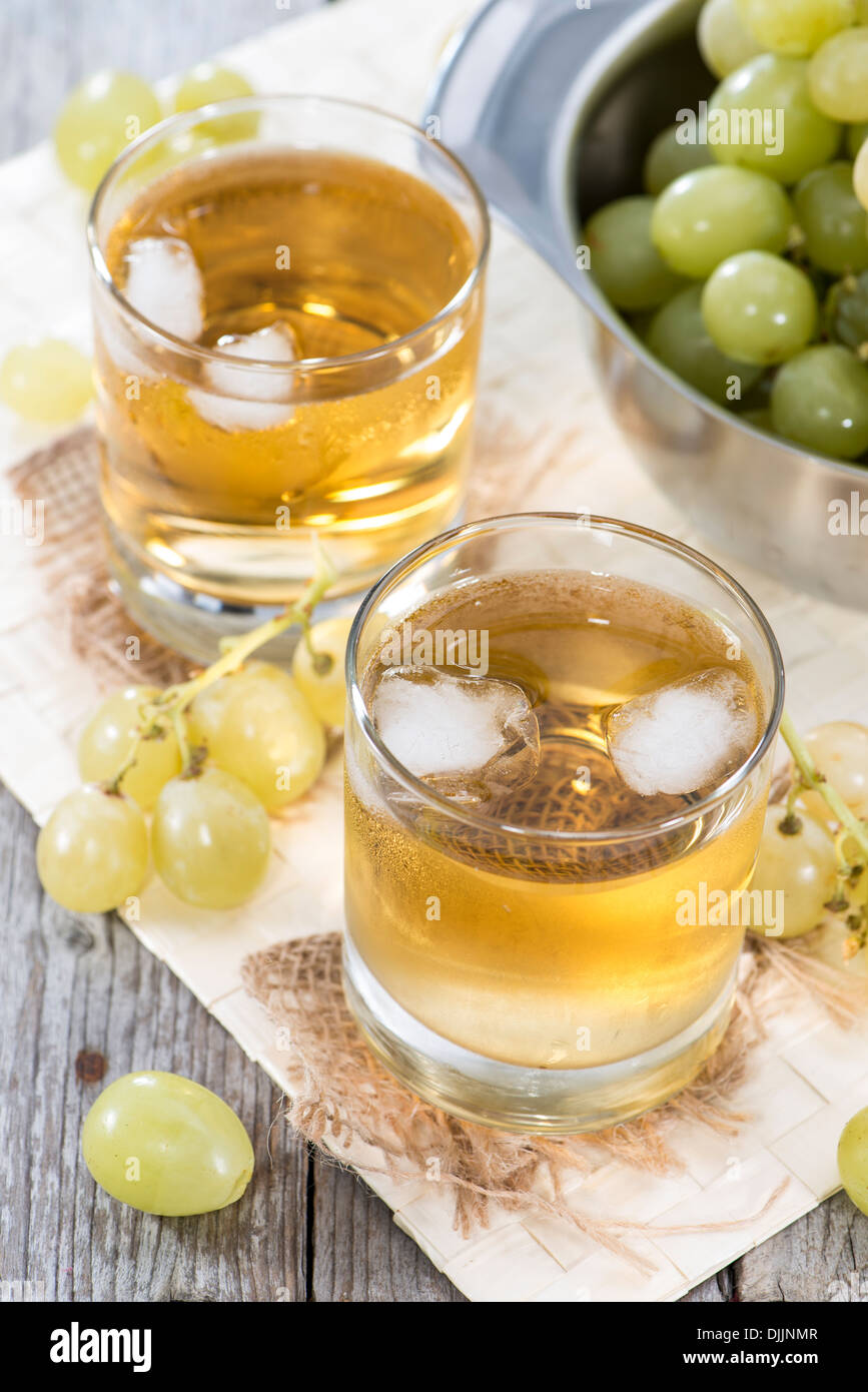 Chilled Grape Juice in a glass Stock Photo - Alamy