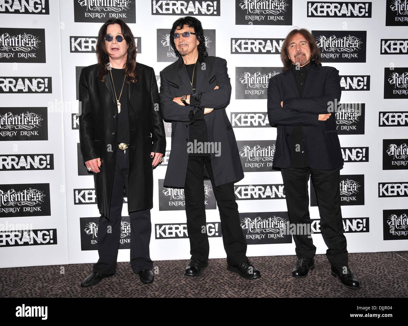 Ozzy Osbourne and Black Sabbath Kerrang! Awards held at Brewery ...