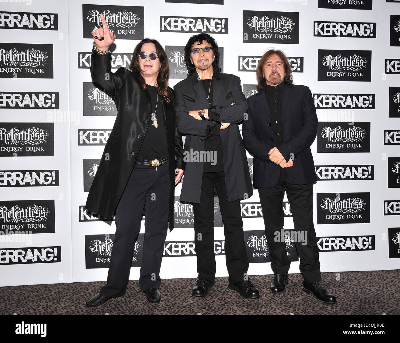 Ozzy Osbourne and Black Sabbath Kerrang! Awards held at Brewery ...