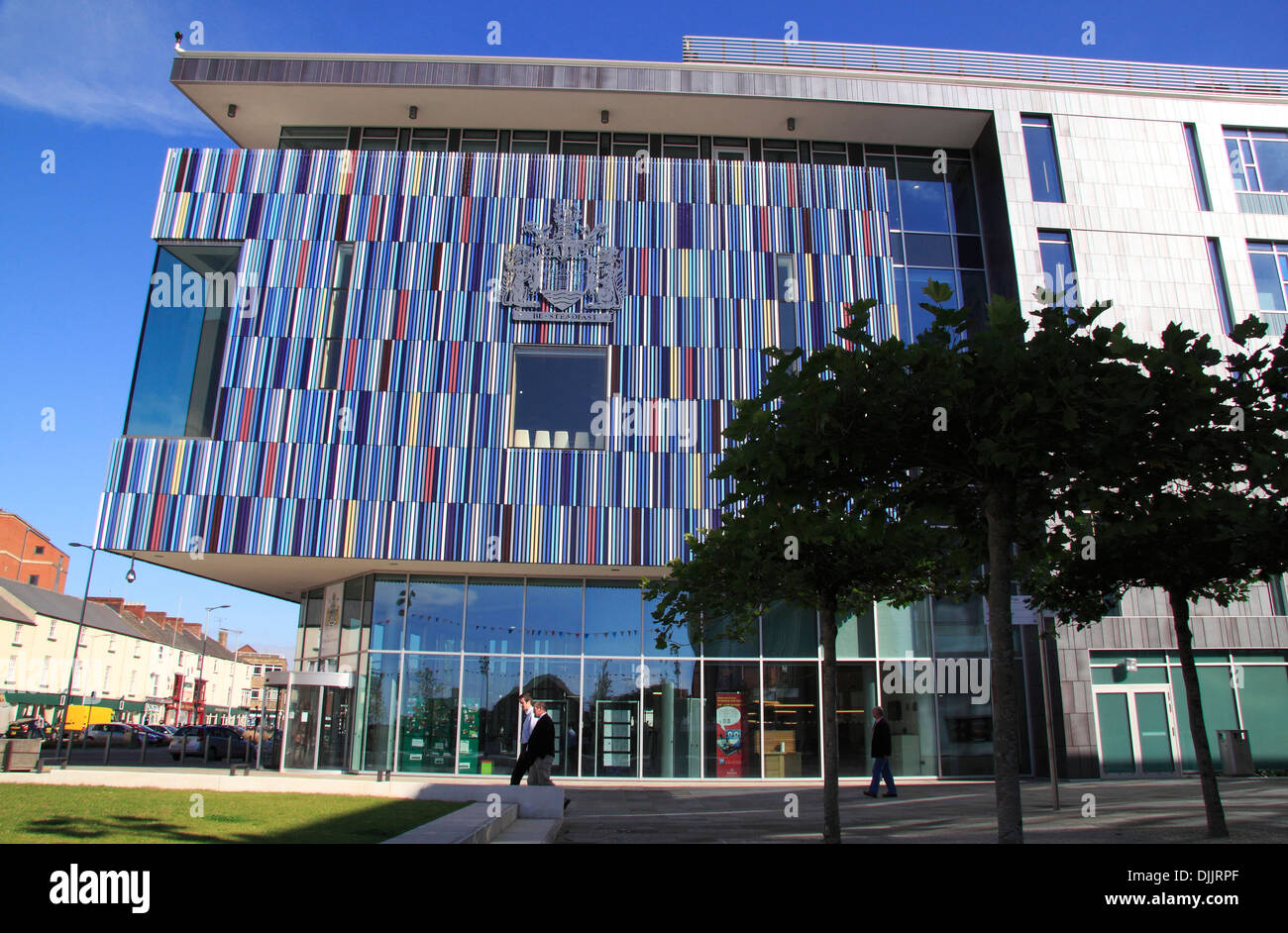 Doncaster civic building on Sir Nigel Gresley Square, the town's first ...