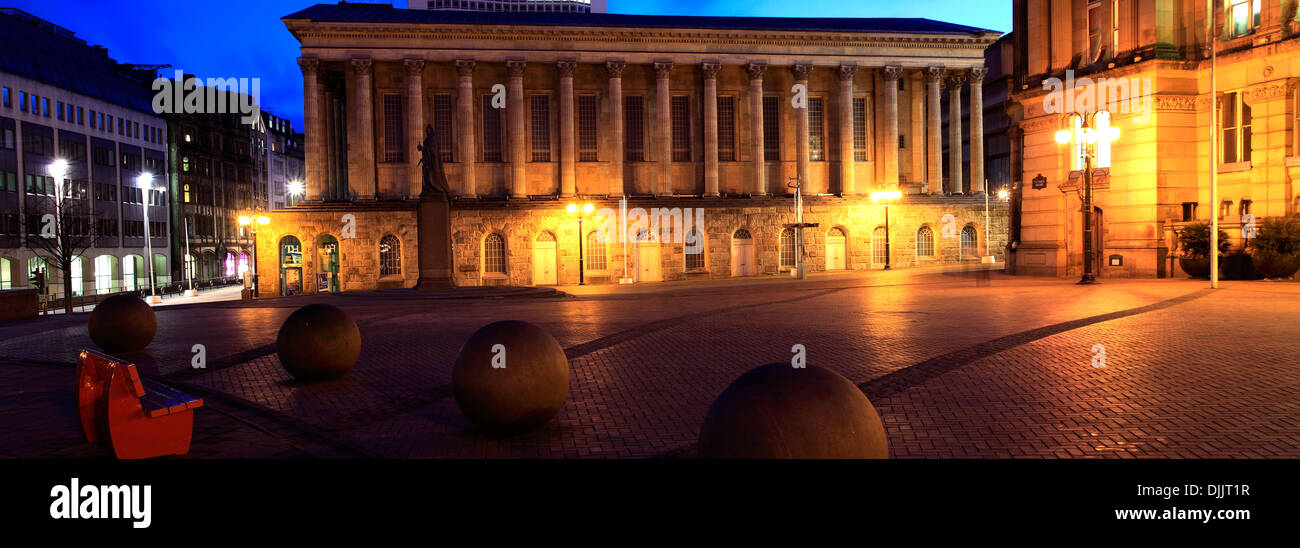 The Town Hall building, Victoria Square, Birmingham City, West Midlands ...