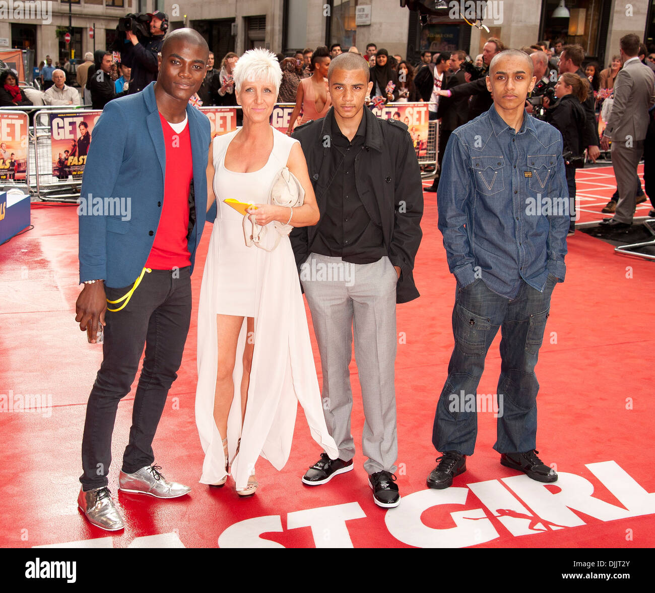 Guest UK film premiere of 'Fast Girls' held at Odeon West End ...