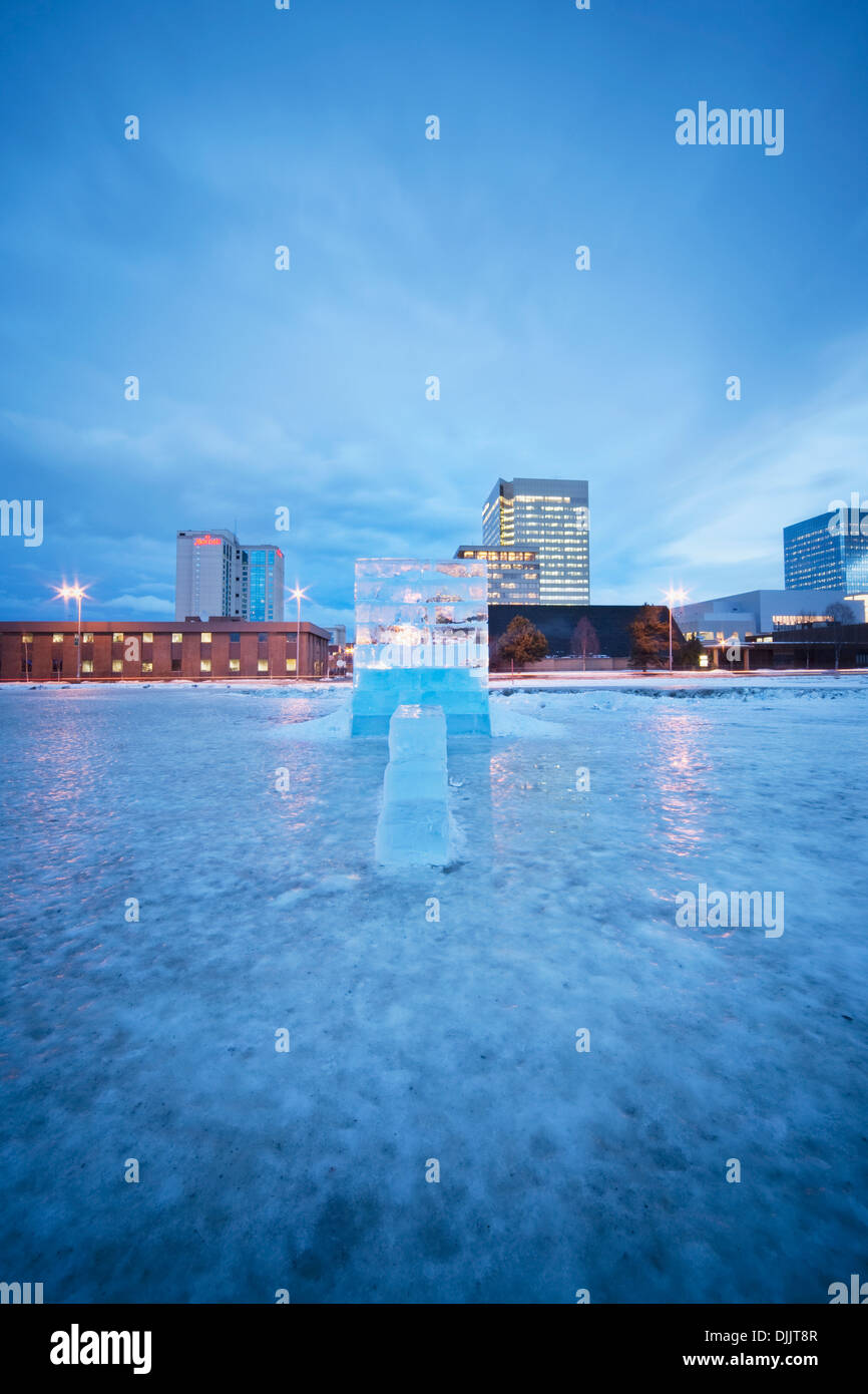 Alaska anchorage ice sculptures hi-res stock photography and images - Alamy