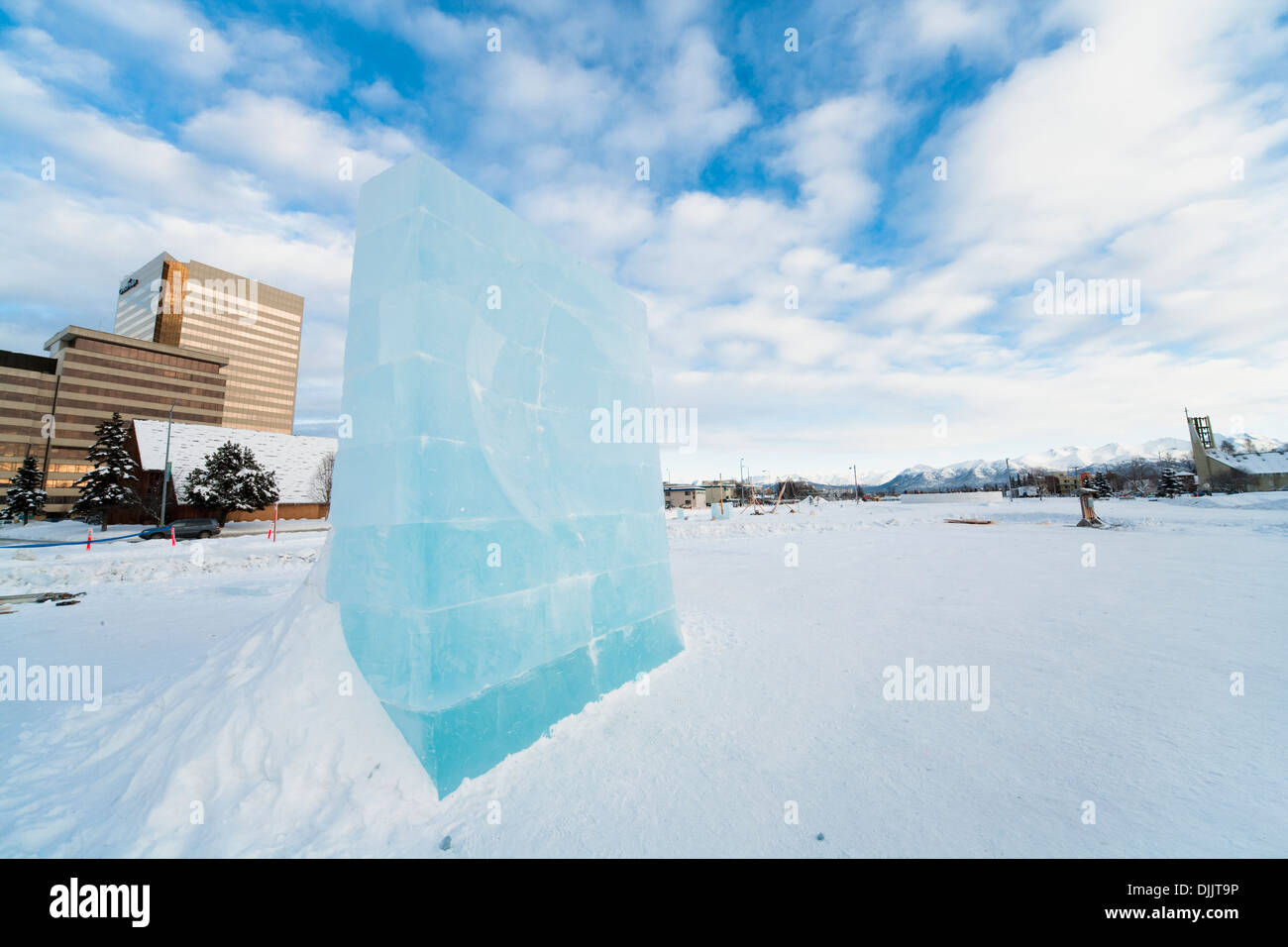 Alaska anchorage ice sculptures hi-res stock photography and images - Alamy