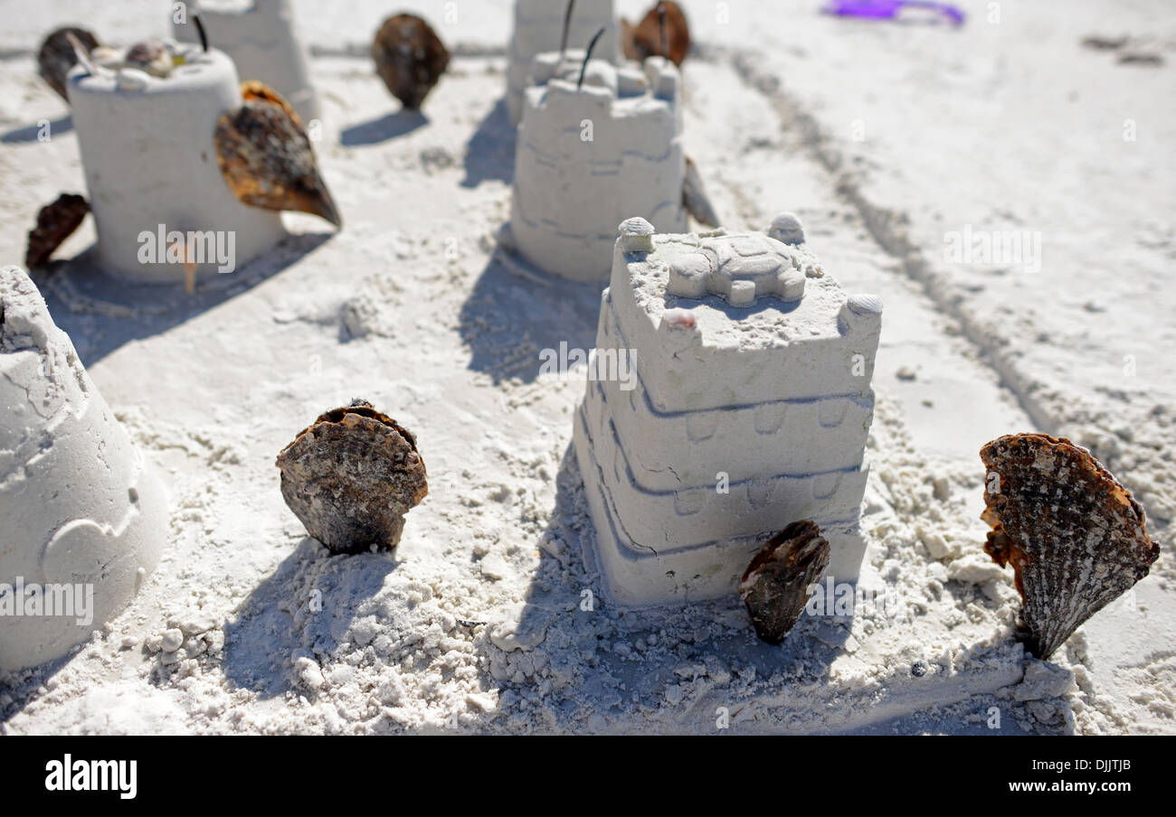 Siesta key beach sand castle hi-res stock photography and images - Alamy