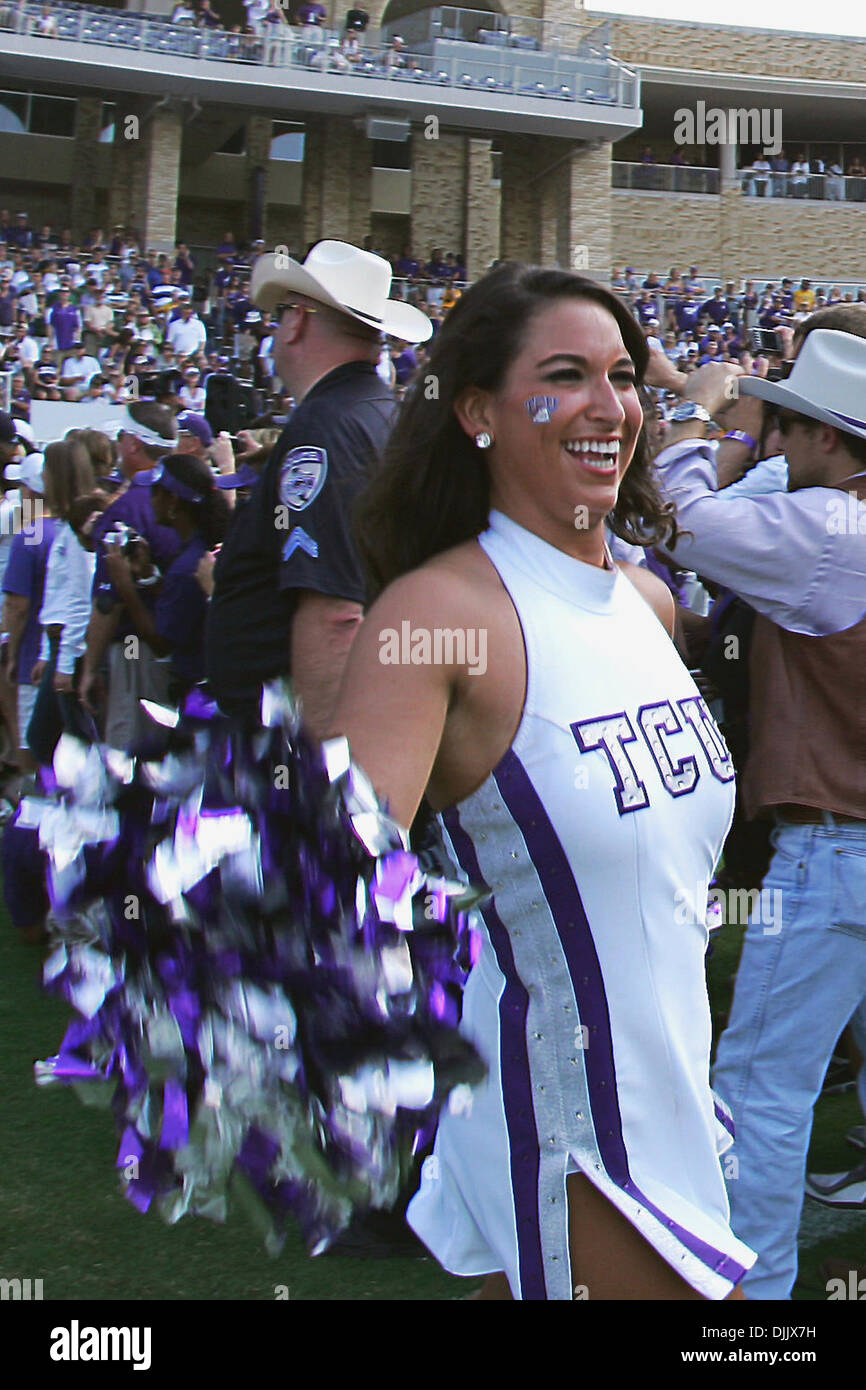 Texas christian cheerleaders hi-res stock photography and images - Alamy