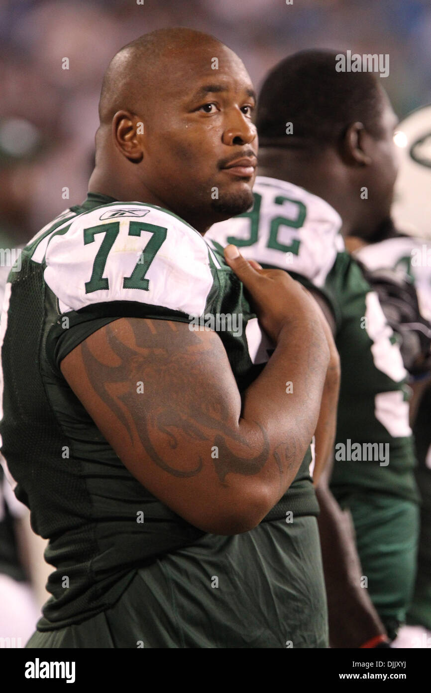 August 21, 2010; Former Panther defensive standout and all pro New York ...