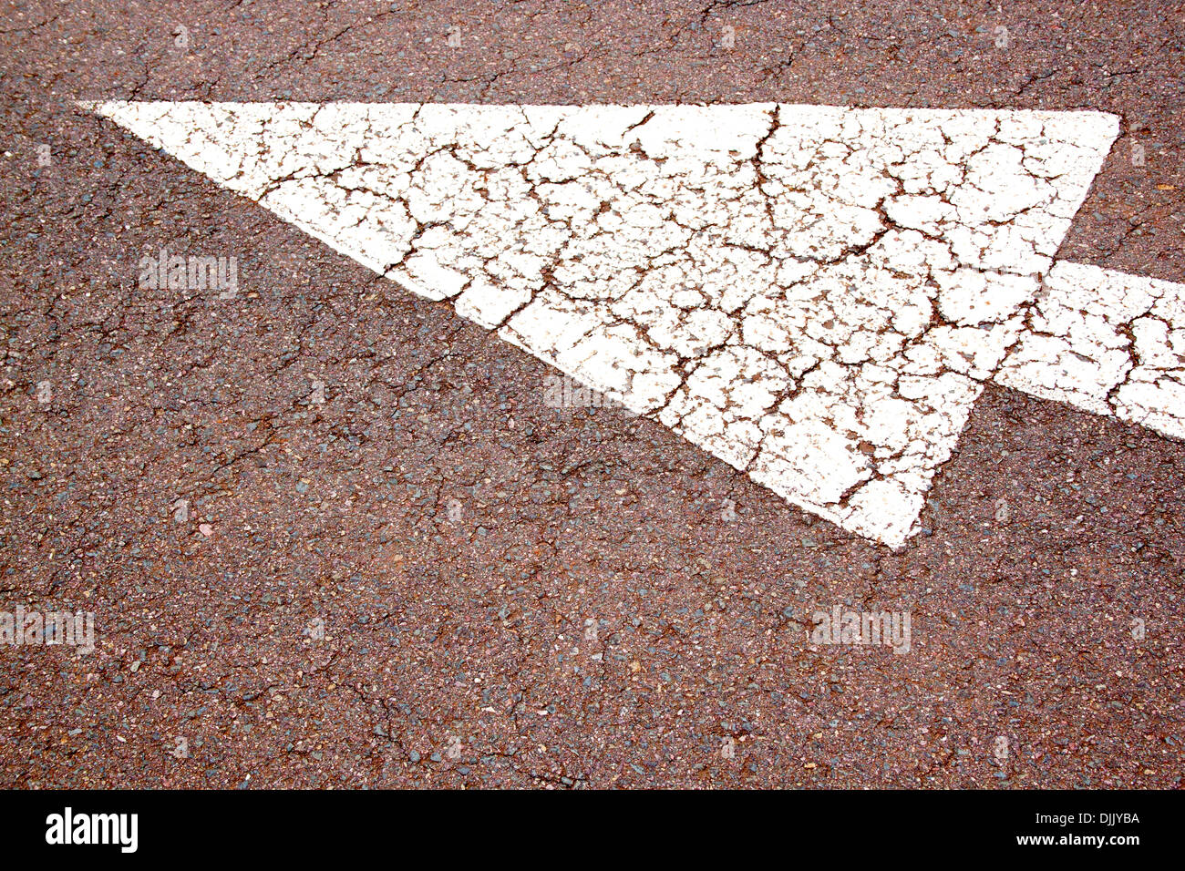 Arrow arrows road markings direction hi-res stock photography and ...