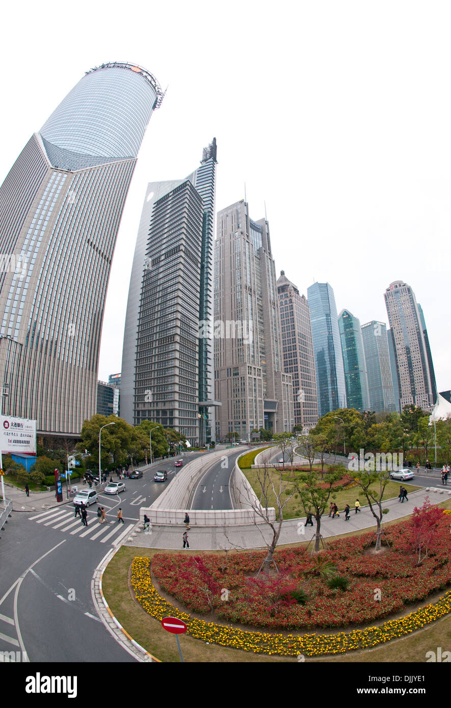 Bank Of China, Bocom Financial Towers, Bank of Shanghai Headquarters ...