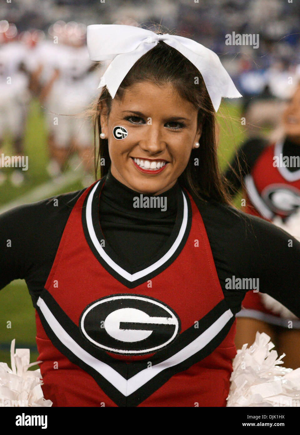 Georgia bulldogs cheerleader hi-res stock photography and images - Alamy